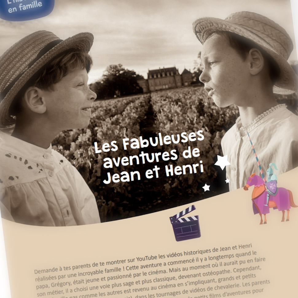 Jean et Henri dans le mensuel pour enfants Patapon ! – Les fabuleuses ...